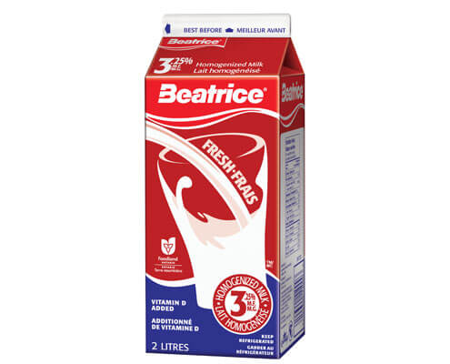 Beatrice | Ontario | Homogenized Milk 4L