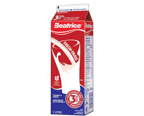 Beatrice | Ontario | Homogenized Milk 2L